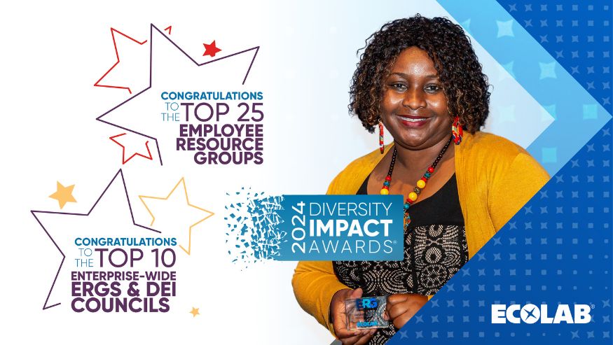 Los ERG de Ecolab recibirán los máximos honores en los premios Diversity Impact Awards 2024 | Ecolab